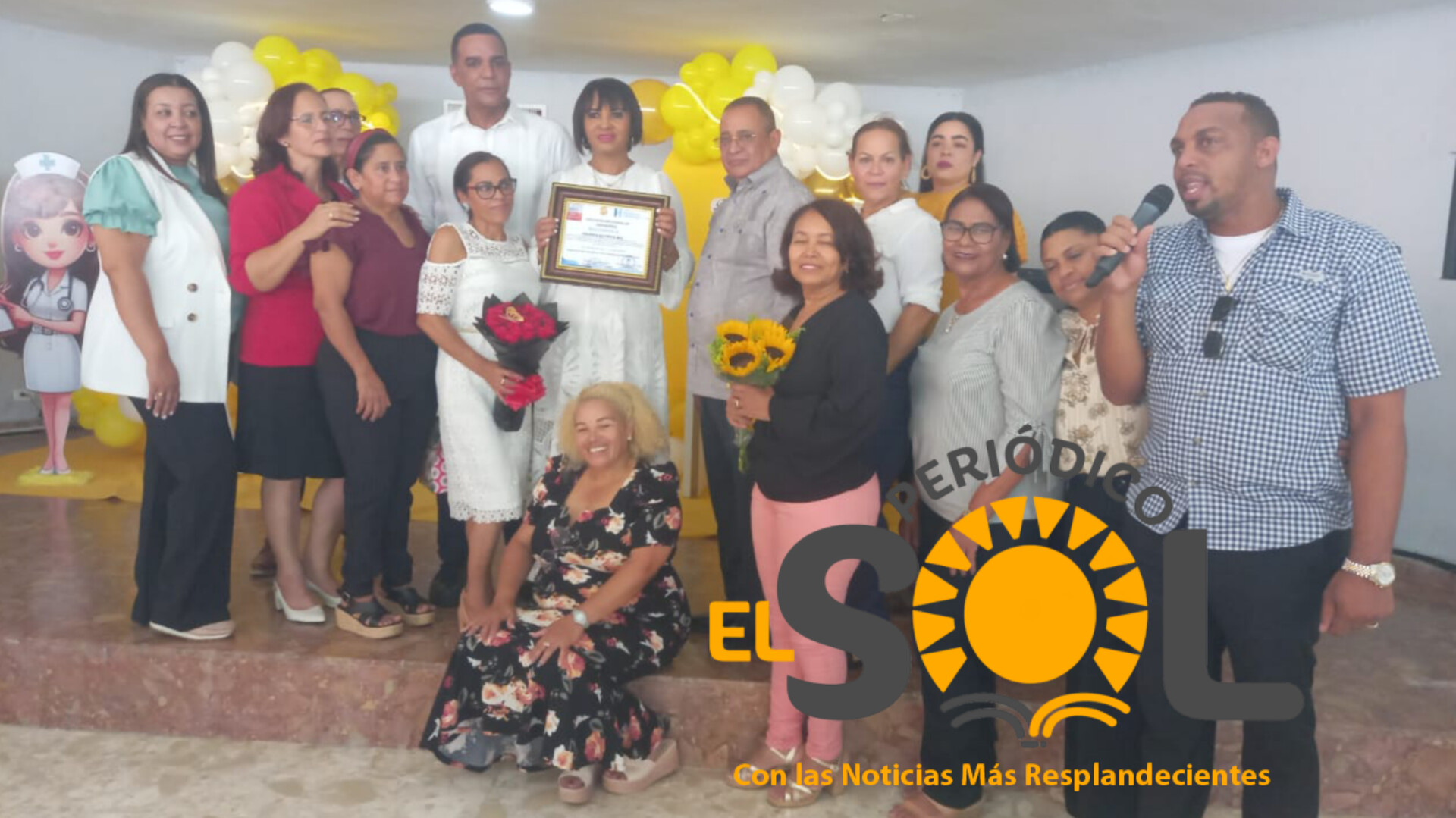 La Directora Nacional de Enfermería, licenciada Yolanda Saturria ...