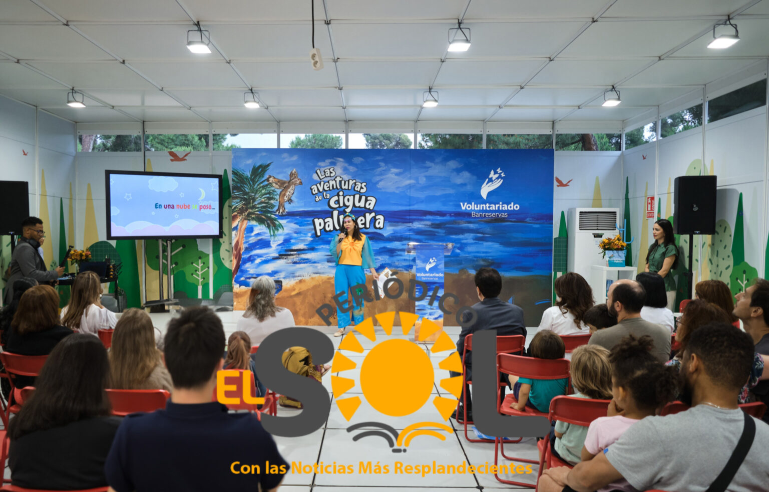 La Cigua Palmera vuela hasta Madrid para inspirar a niños sobre la ...
