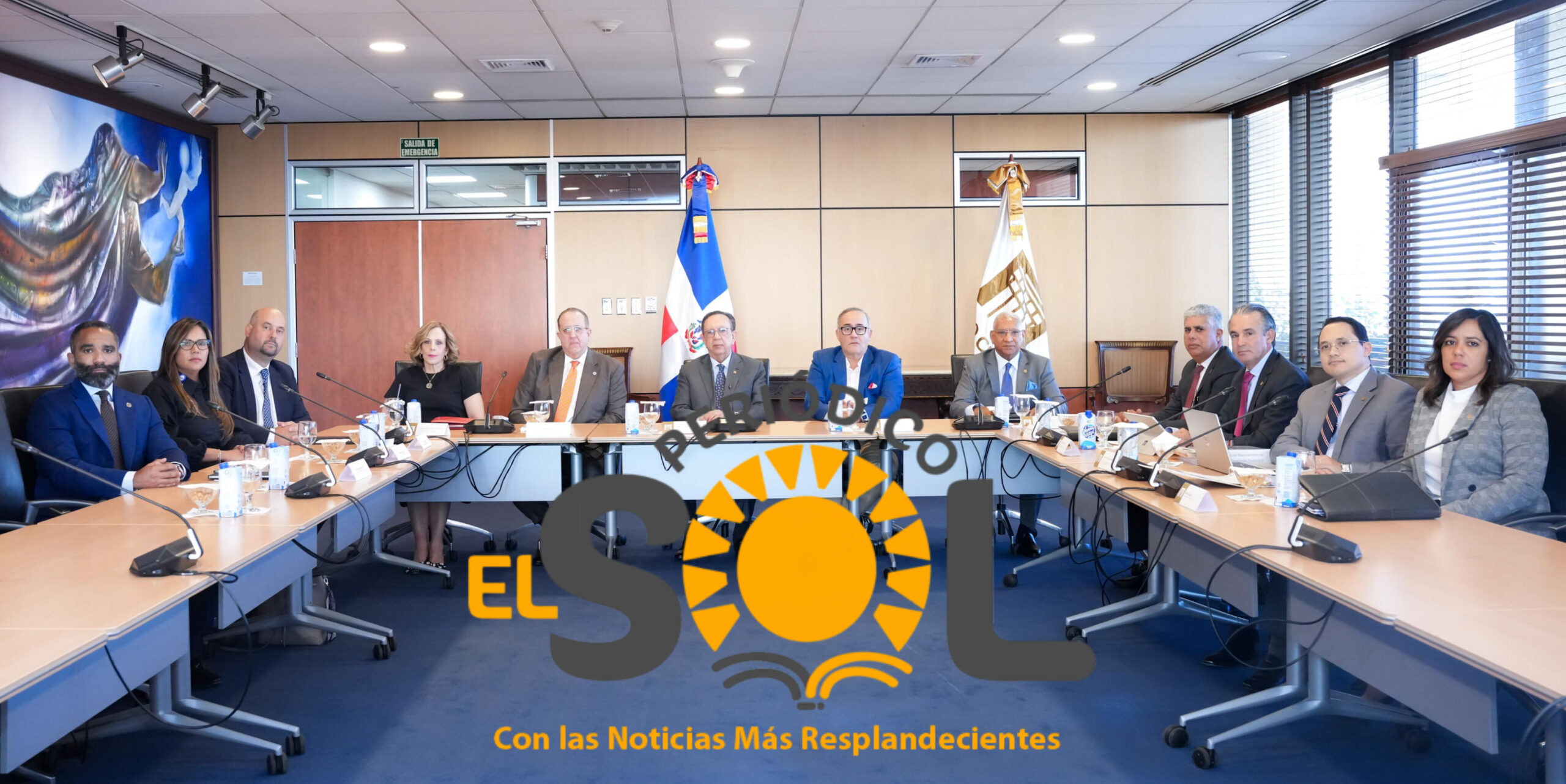 Valdez Albizu y Magín Diaz reciben a representantes del GAFILAT y de la ...
